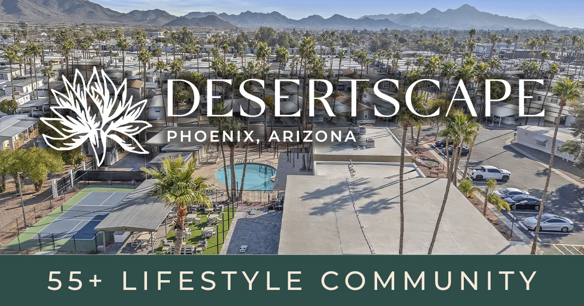 55+ Manufactured Home Community in Phoenix, AZ | Desertscape